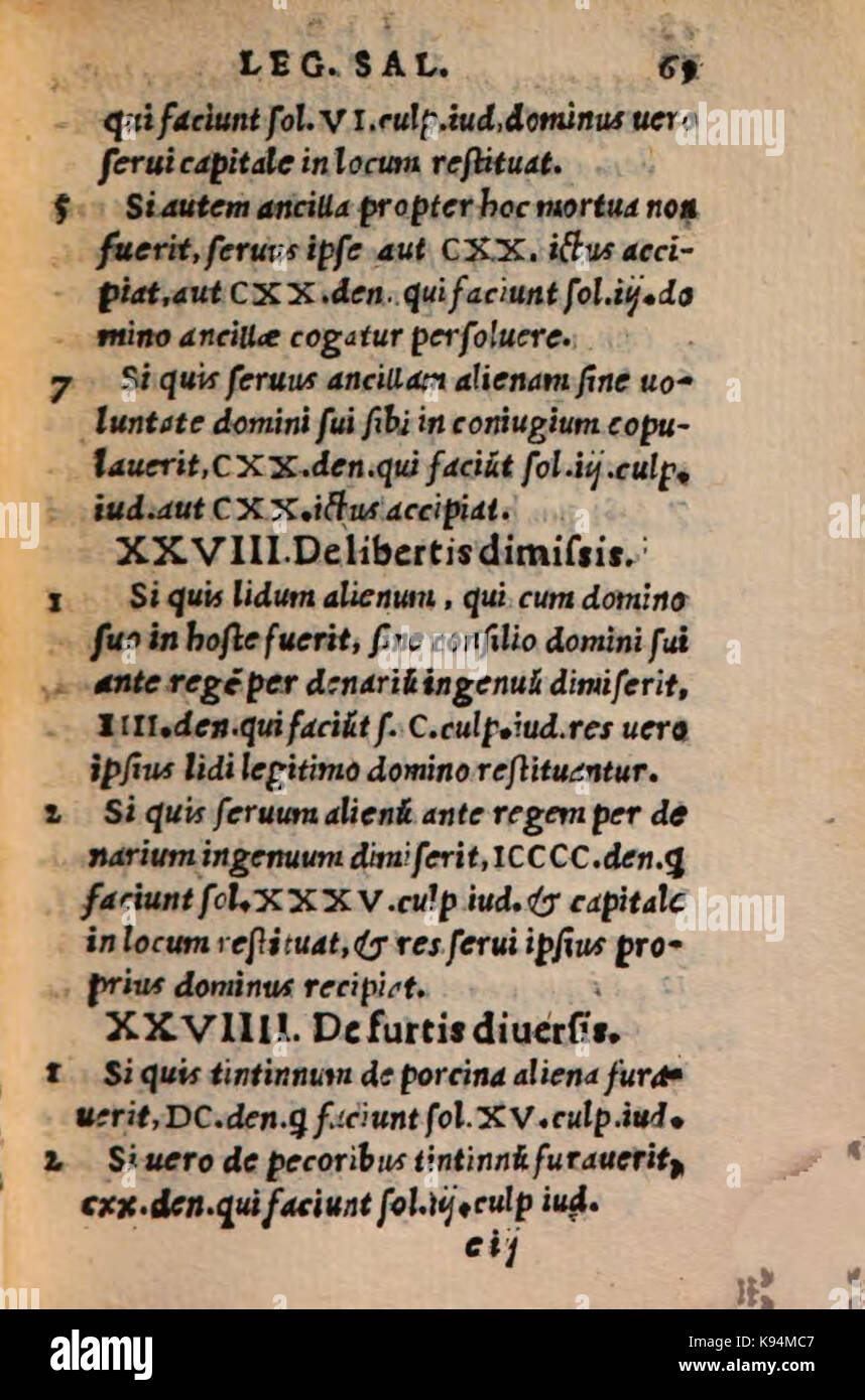 Libelli seu decreta 069 Stock Photo - Alamy