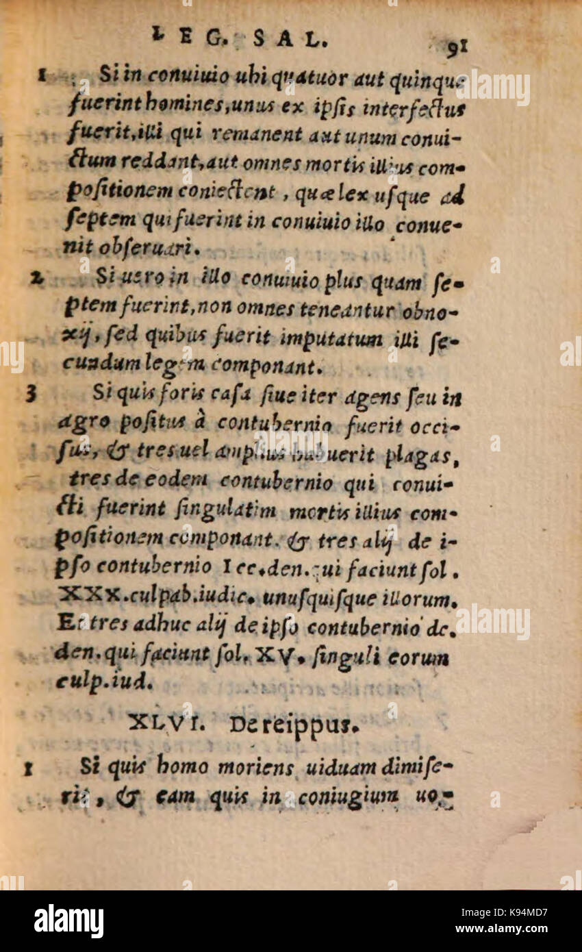 Libelli seu decreta 091 Stock Photo - Alamy