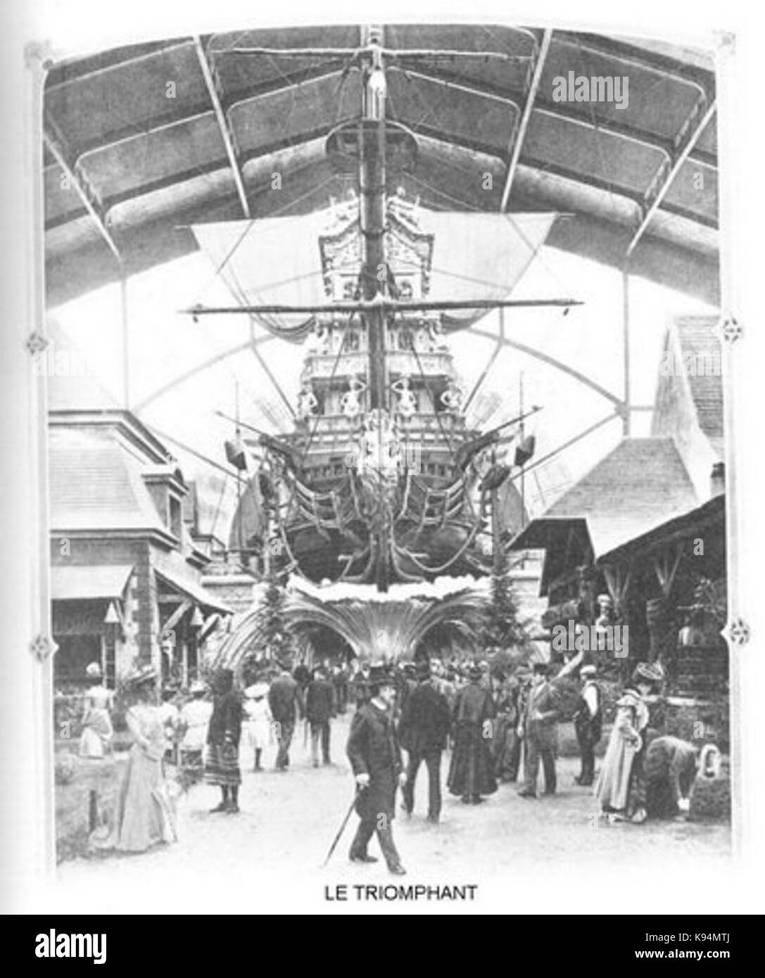 LE TRIOMPHANT 1900 Stock Photo - Alamy