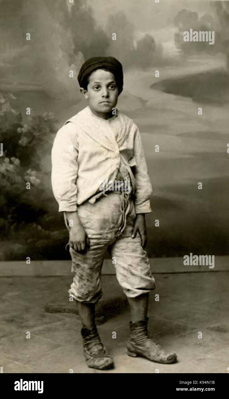 Little Neapolitan boy from Kindergarten ship Caracciolo 02 Stock Photo ...