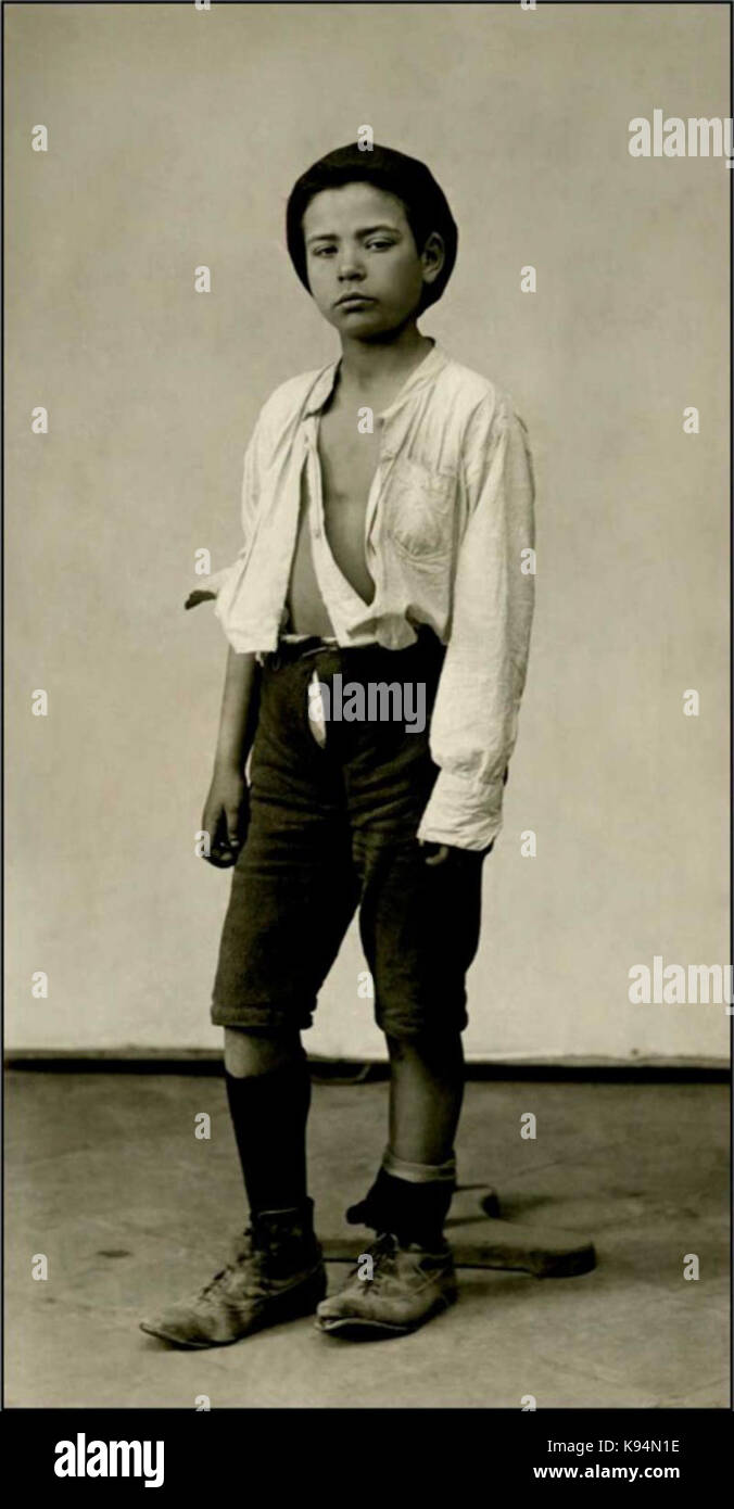 Little Neapolitan boy from Kindergarten ship Caracciolo 06 Stock Photo ...