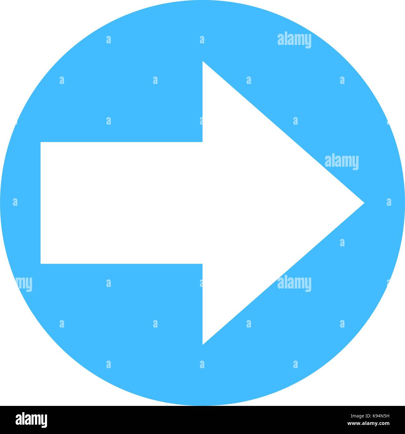 Use it in all your designs. Arrow sign direction icon circle button in ...