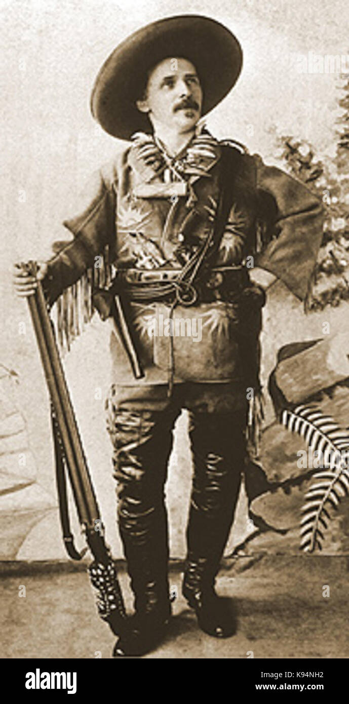 Karl May as Old Shatterhand Stock Photo - Alamy