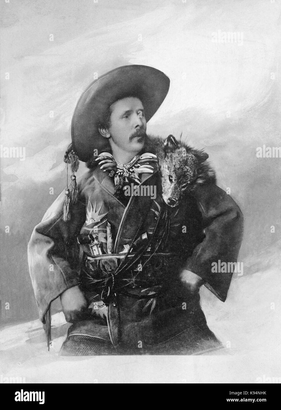 Karl May as Old Shatterhand 3a Stock Photo - Alamy