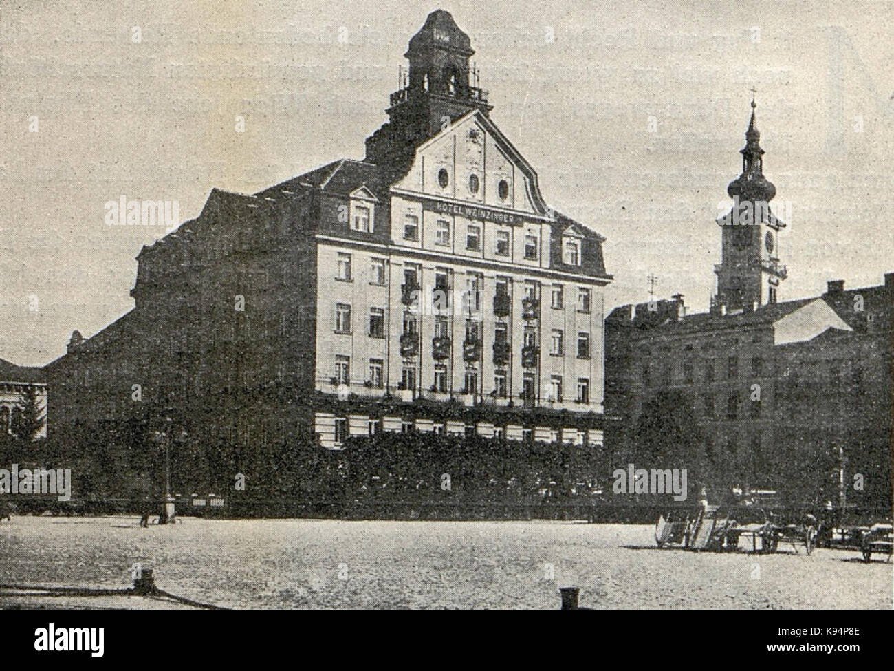 Linz Hotel Weinzinger Stock Photo - Alamy