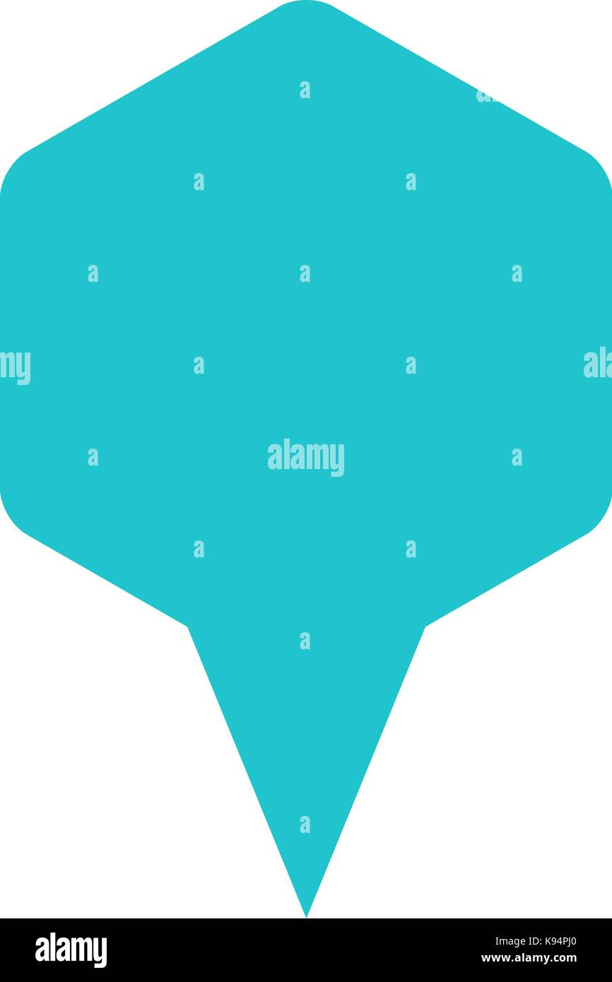 Quick and easy recolorable hexagon shape isolated from background. Flat ...