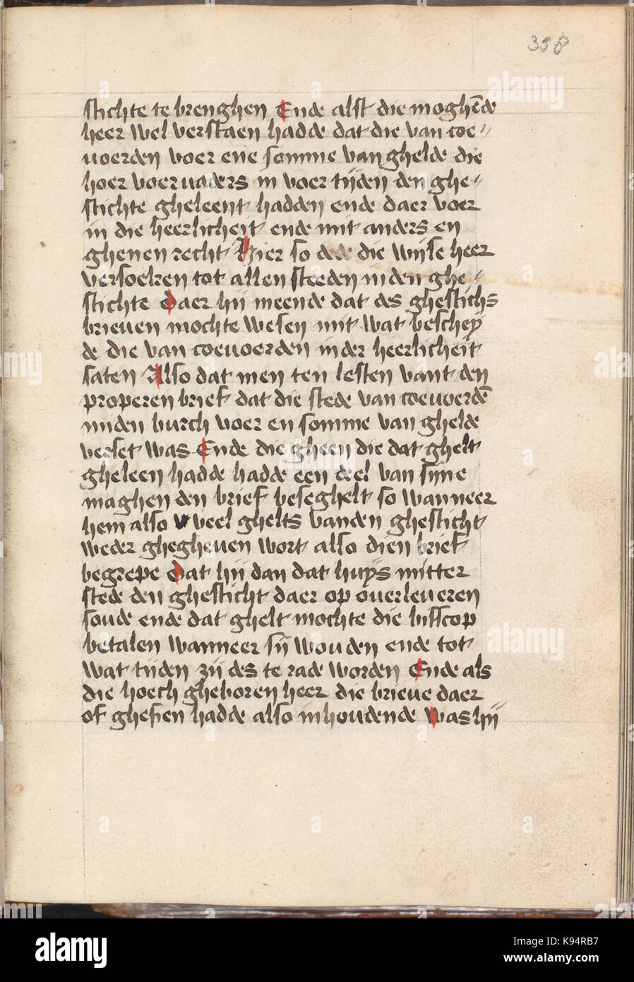 The Kattendijkekroniek is a medieval manuscript from around 1491 ...