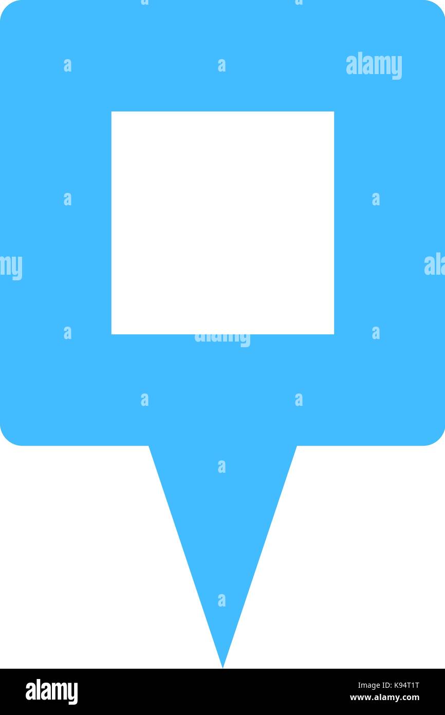 Quick and easy recolorable square shape isolated from background. Flat ...