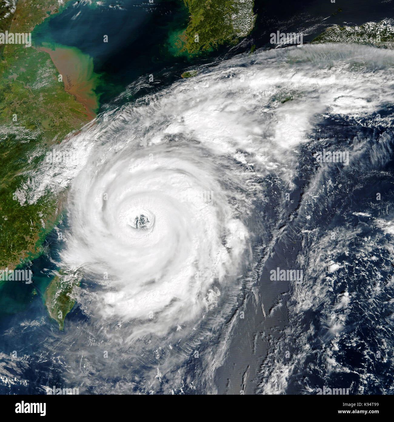 Tropical storm. Elements of this image are furnished by NASA Stock ...