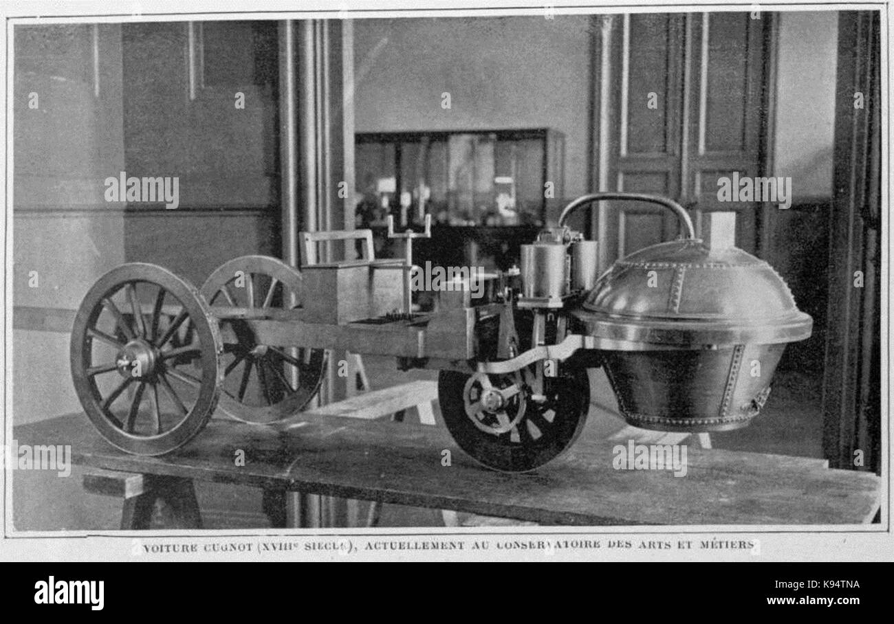 Cugnot fardier Black and White Stock Photos & Images - Alamy