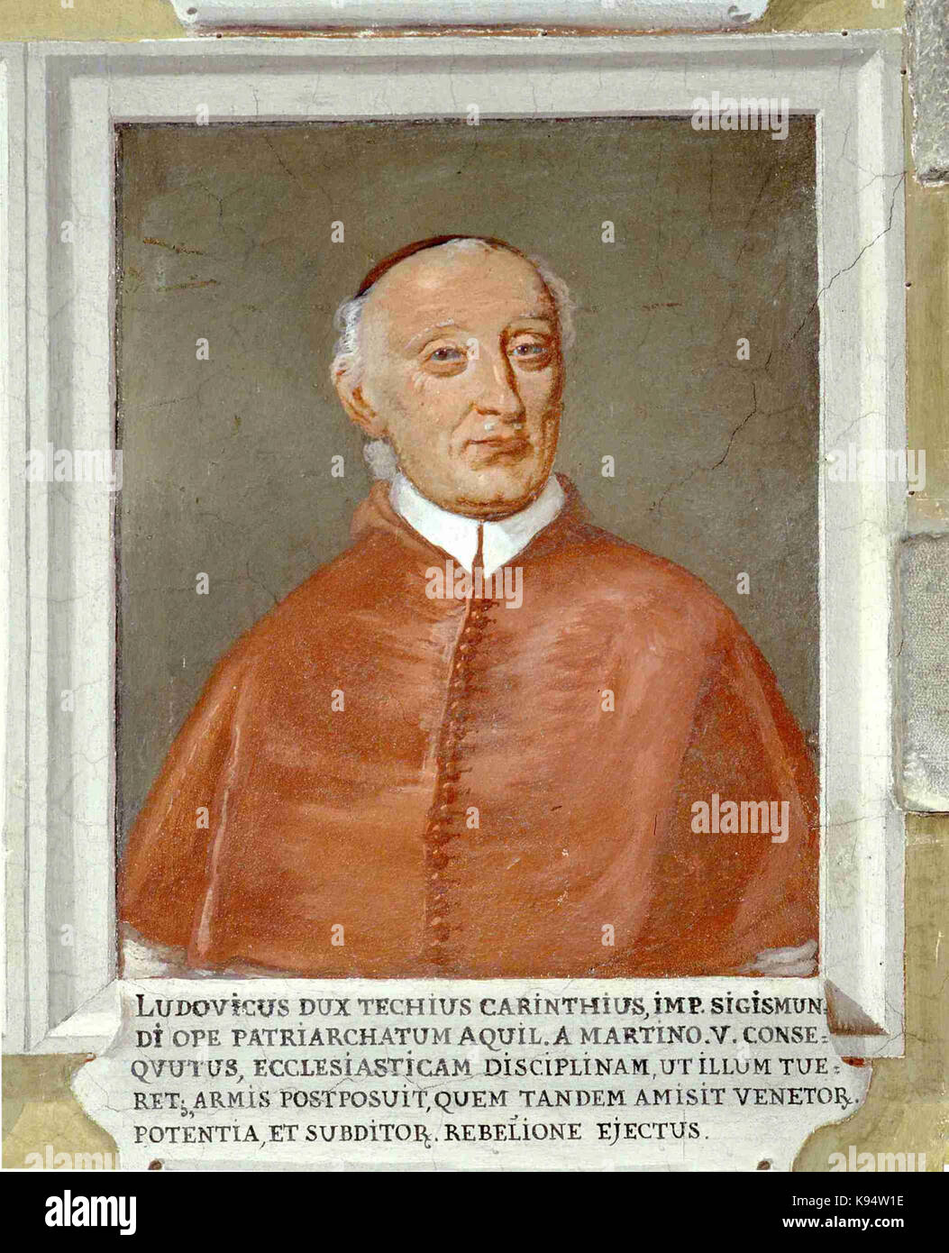 Ludovico di Teck Patriarcato Udine Stock Photo - Alamy