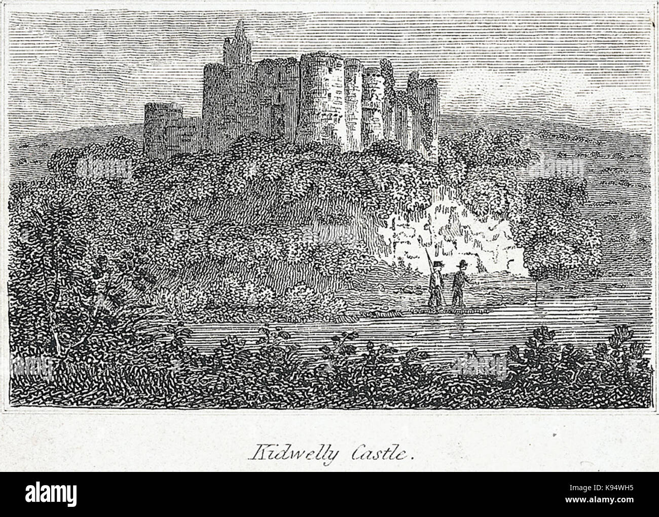 Castles of wales kidwelly castle hi-res stock photography and images ...