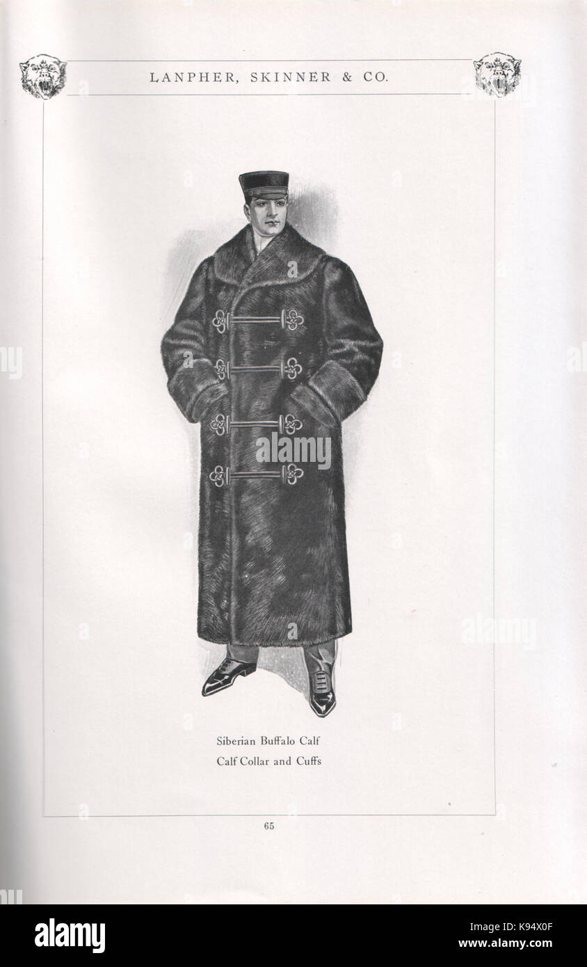 Lanpher Furs Season of 1910 Lanpher, Skinner & Co Saint Paul 65 Stock ...