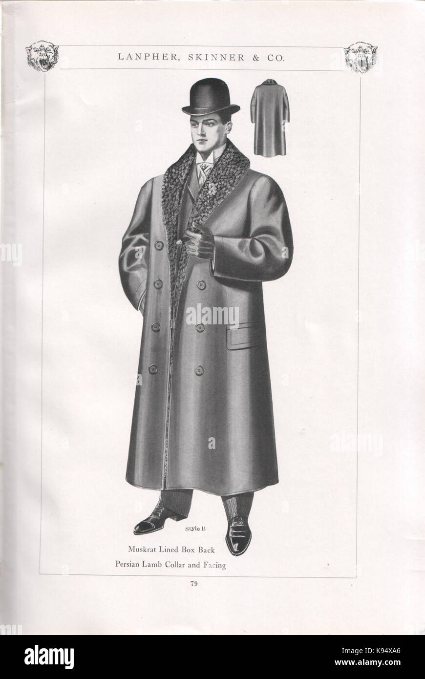 Lanpher Furs Season of 1910 Lanpher, Skinner & Co Saint Paul 79 Stock ...