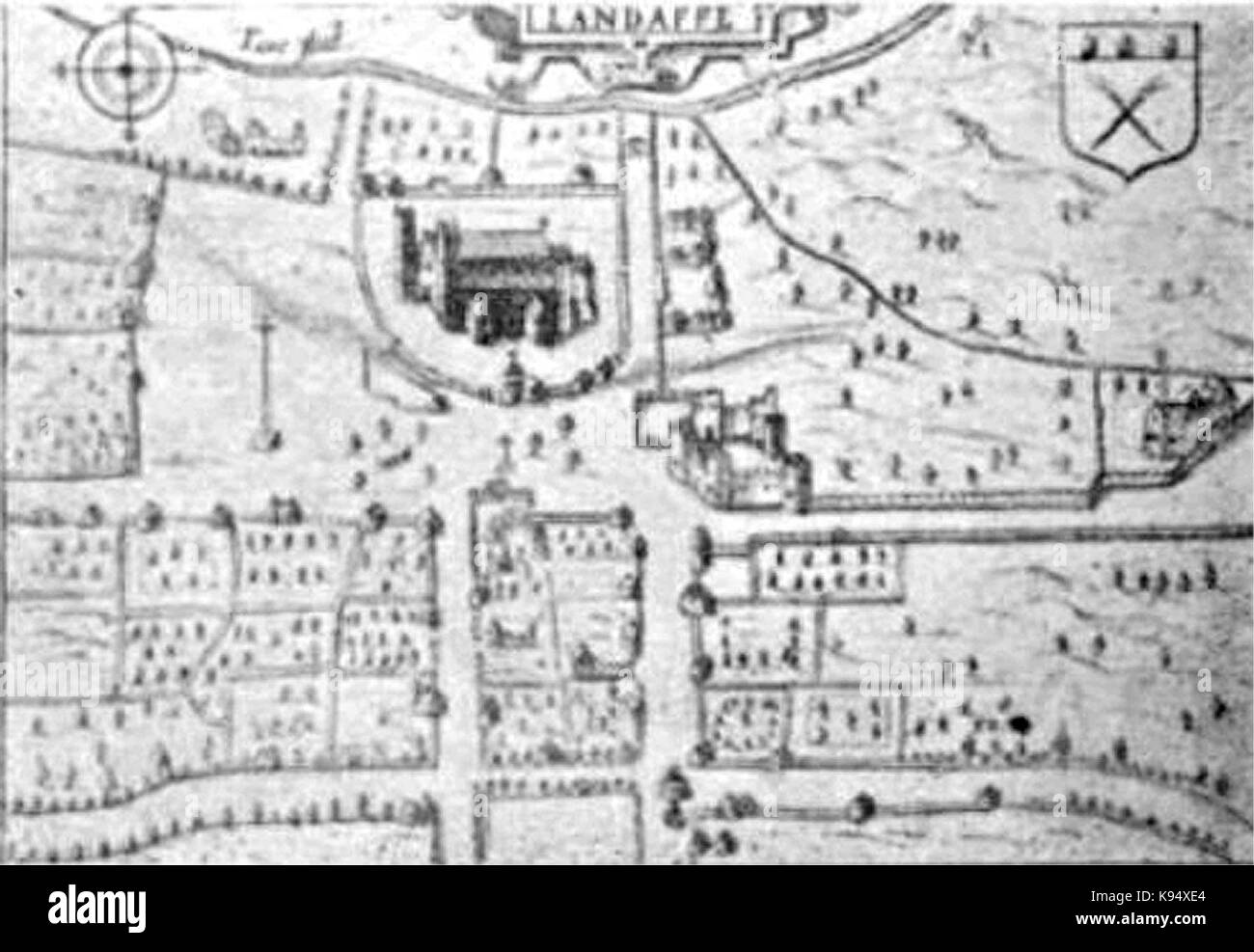 John speed map 1610 Black and White Stock Photos & Images - Alamy