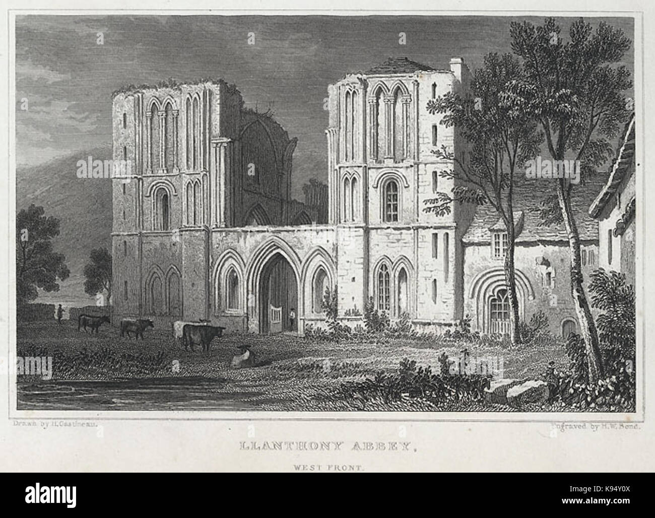 Llanthony Abbey Stock Photos & Llanthony Abbey Stock Images - Alamy