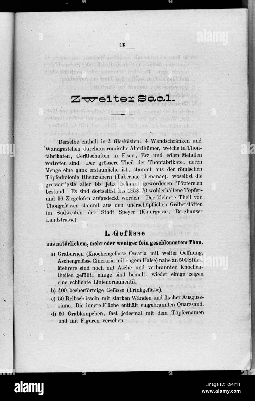 Katalog Museum Speyer 13 Stock Photo - Alamy