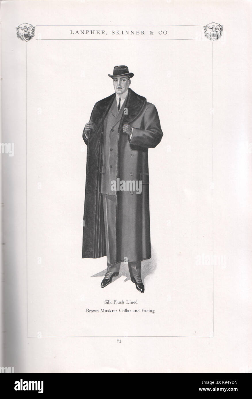 Lanpher Furs Season of 1910 Lanpher, Skinner & Co Saint Paul 71 Stock ...
