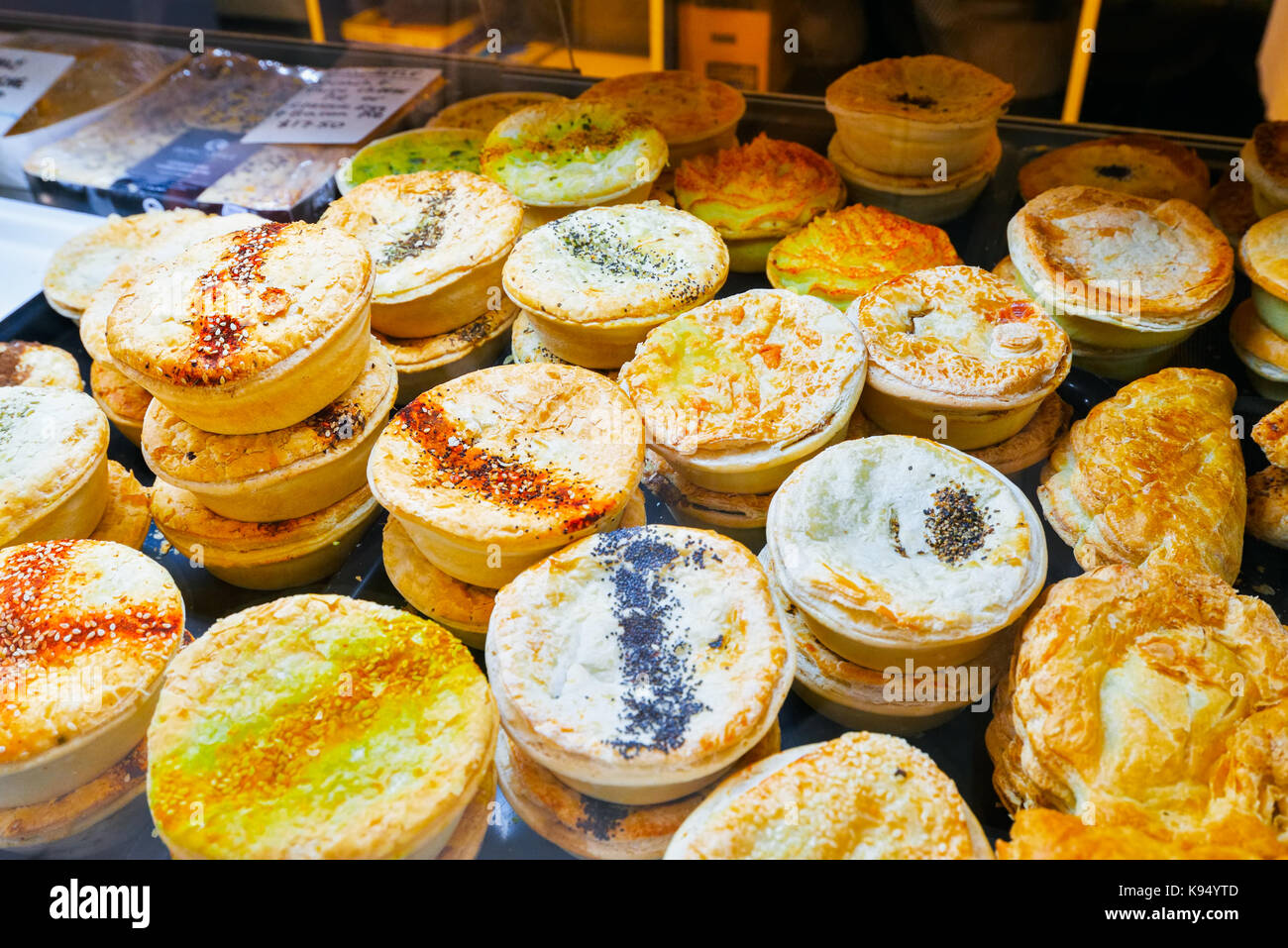 Pies selling hi-res stock photography and images - Alamy