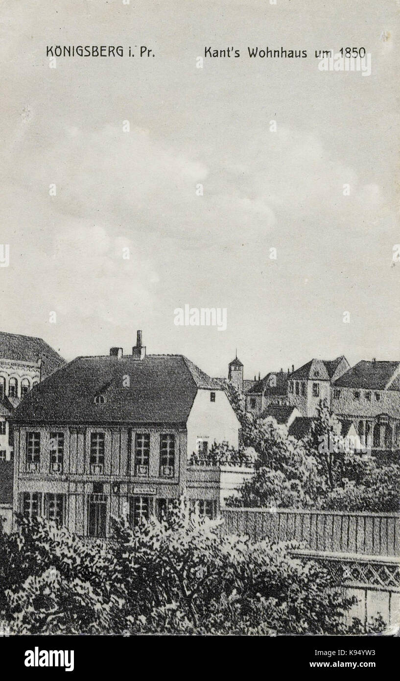 House of immanuel kant hi-res stock photography and images - Alamy