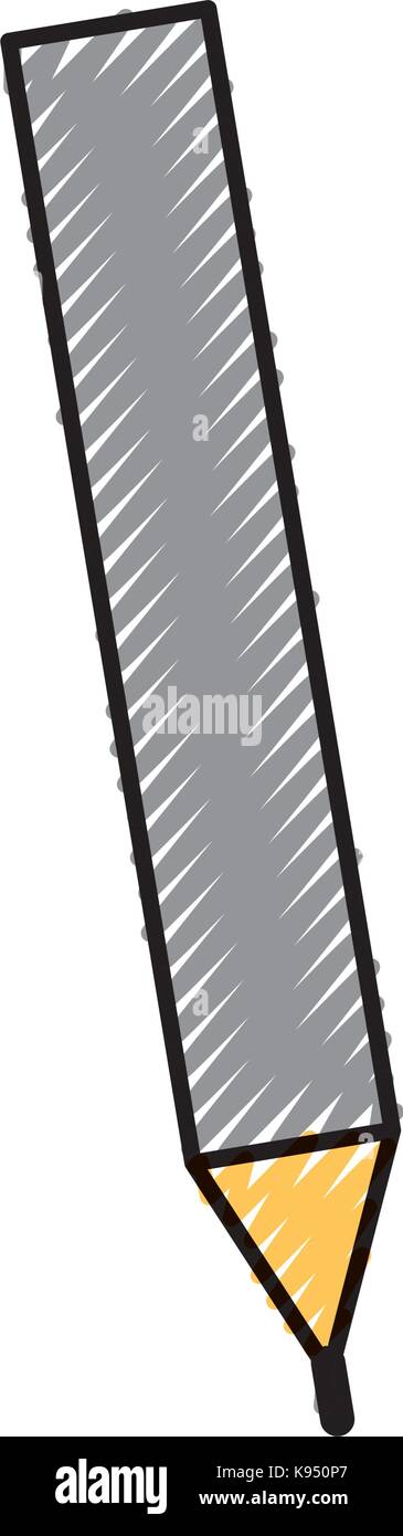 office pencil write wooden stationery tool Stock Vector Image & Art - Alamy