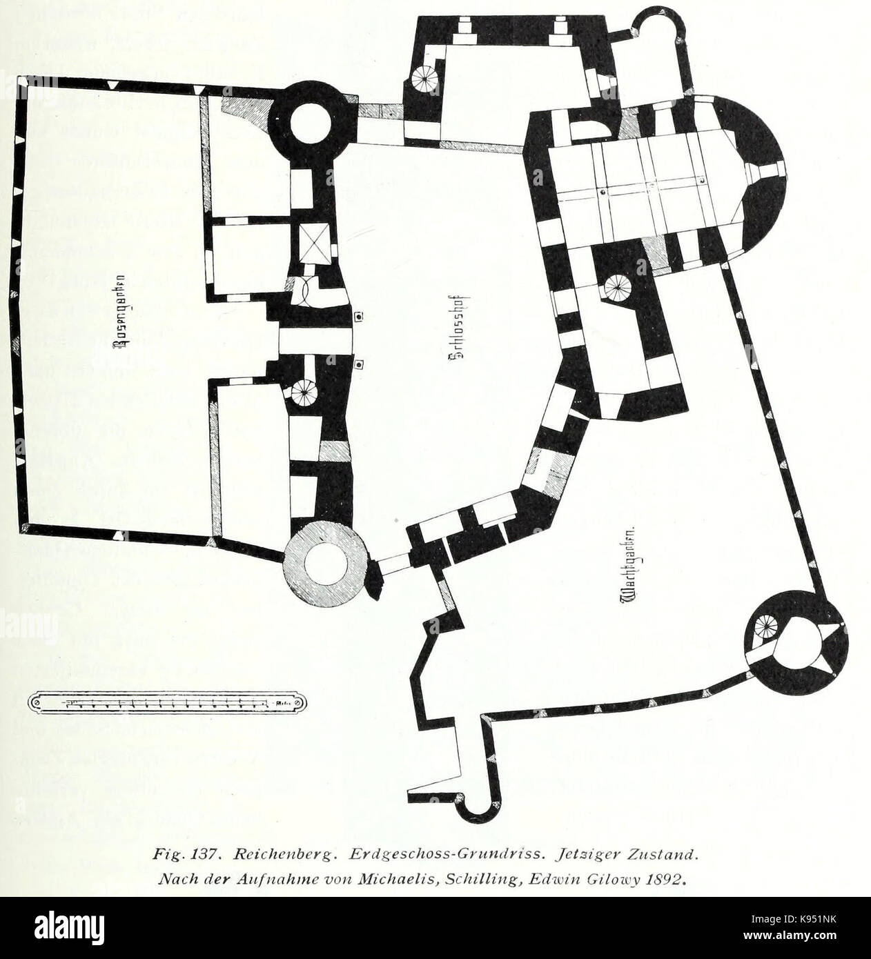 Luthmer V 137 Erdgeschoss Grundriss Jetziger Zustand Nach Aufnahme von ...