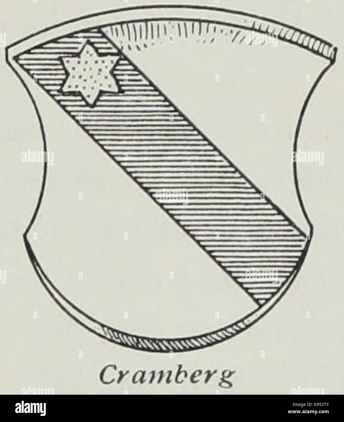 Luthmer III 000x Wappen Cramberg Stock Photo - Alamy