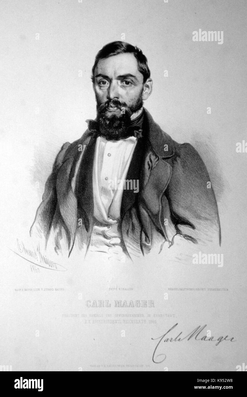 Karl Maager Litho Stock Photo - Alamy