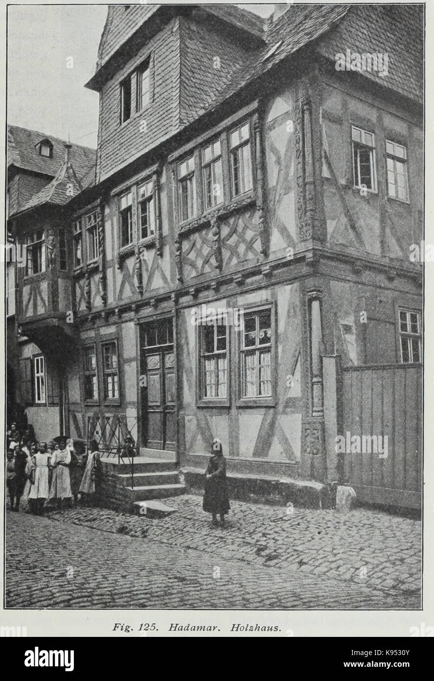 Luthmer III 125 Hadamar Holzhaus Stock Photo - Alamy