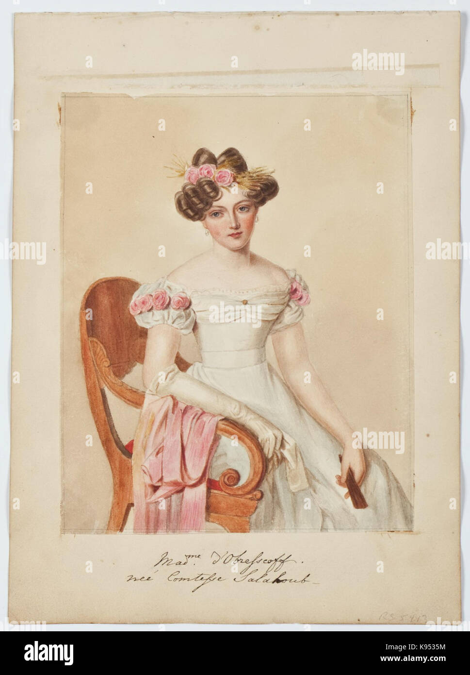 Madame L'Obresscoff (Obreskova) by Brian Searby (Middleton Album Stock ...