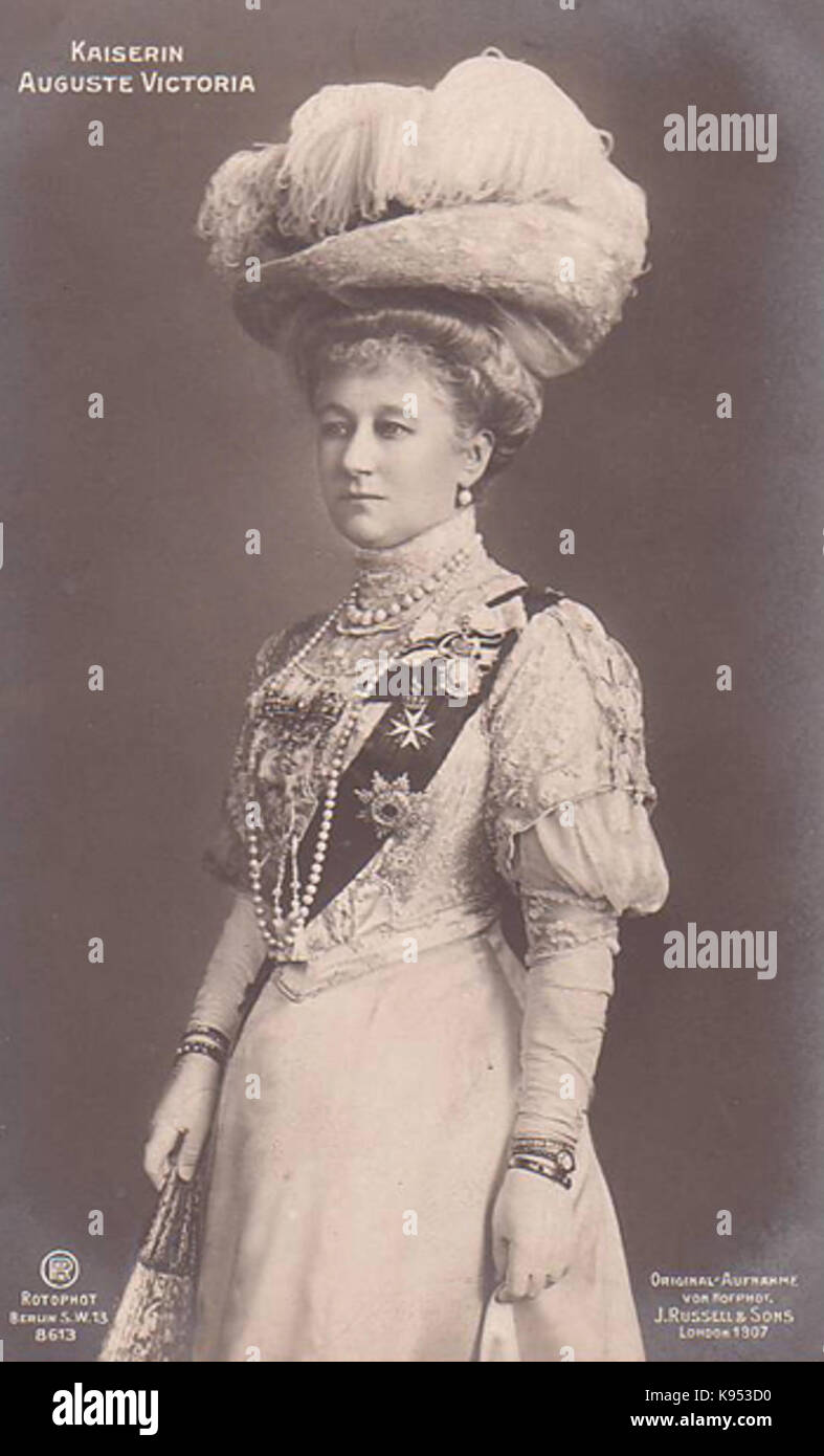 Kaiserin augusta Victoria350 Stock Photo - Alamy
