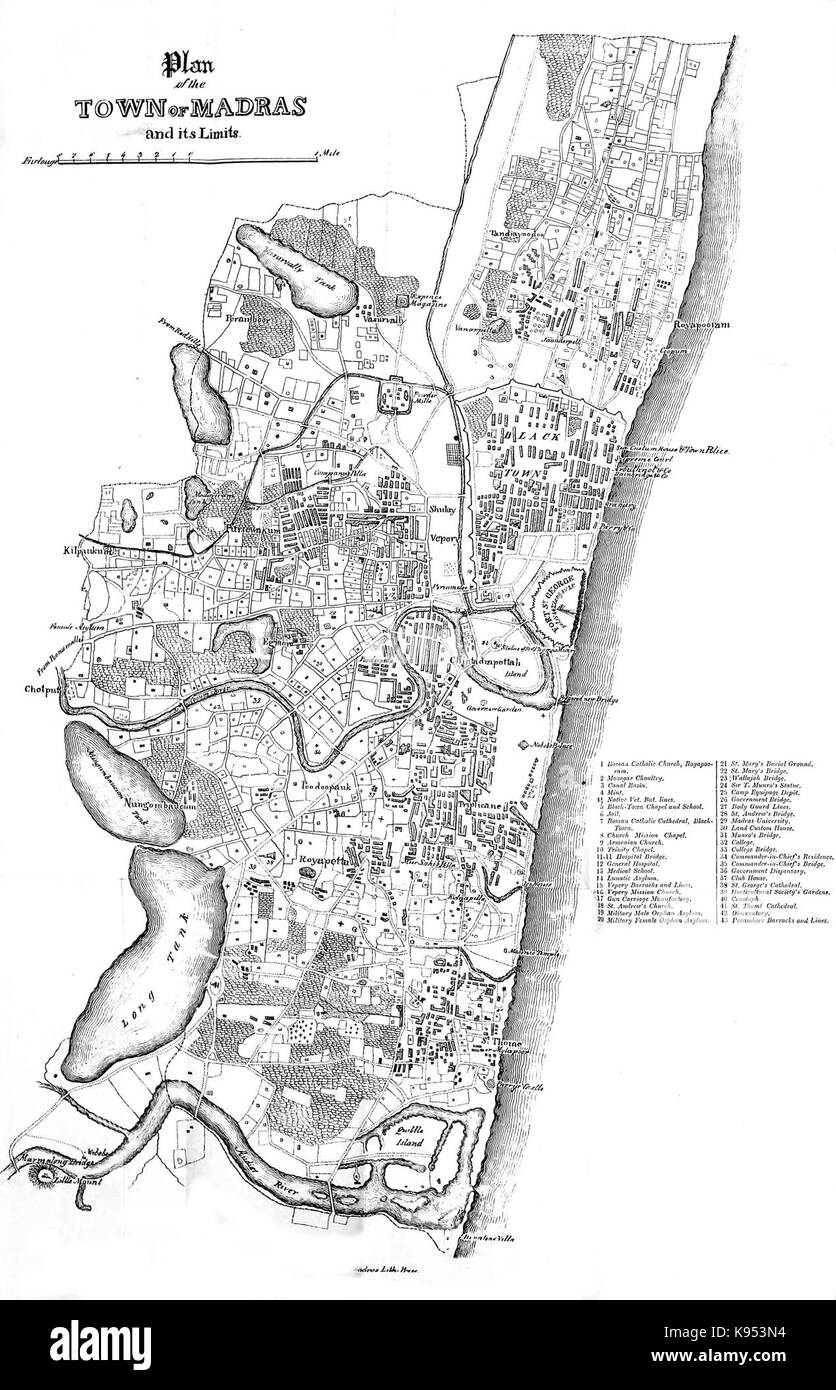 Old madras Cut Out Stock Images & Pictures - Alamy