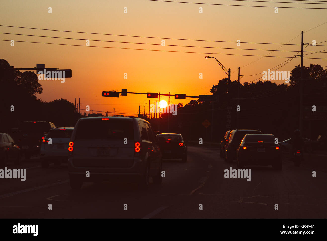 Urban light poles hi-res stock photography and images - Alamy