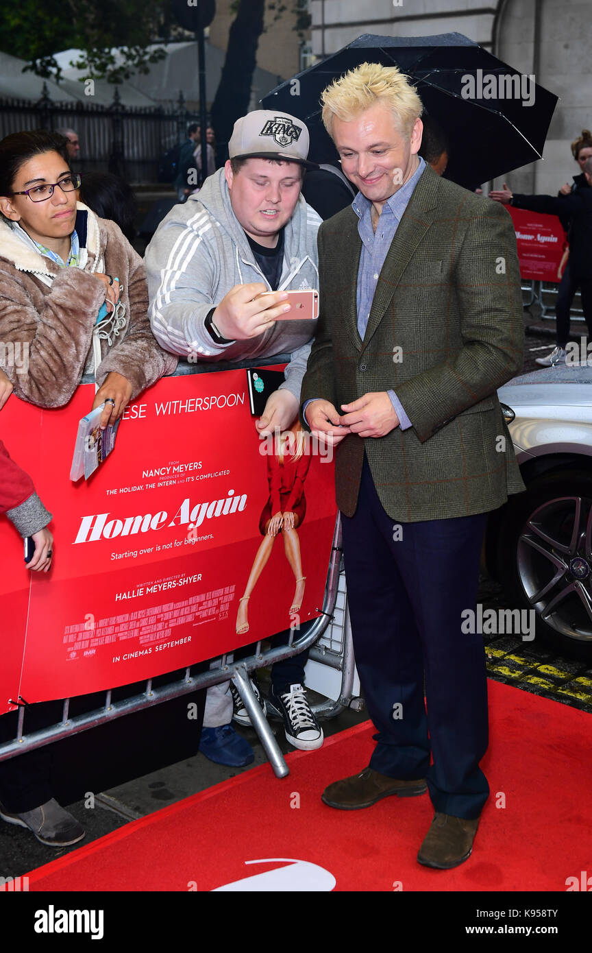 Michael Sheen attending a screening of Home Again in London. Picture ...