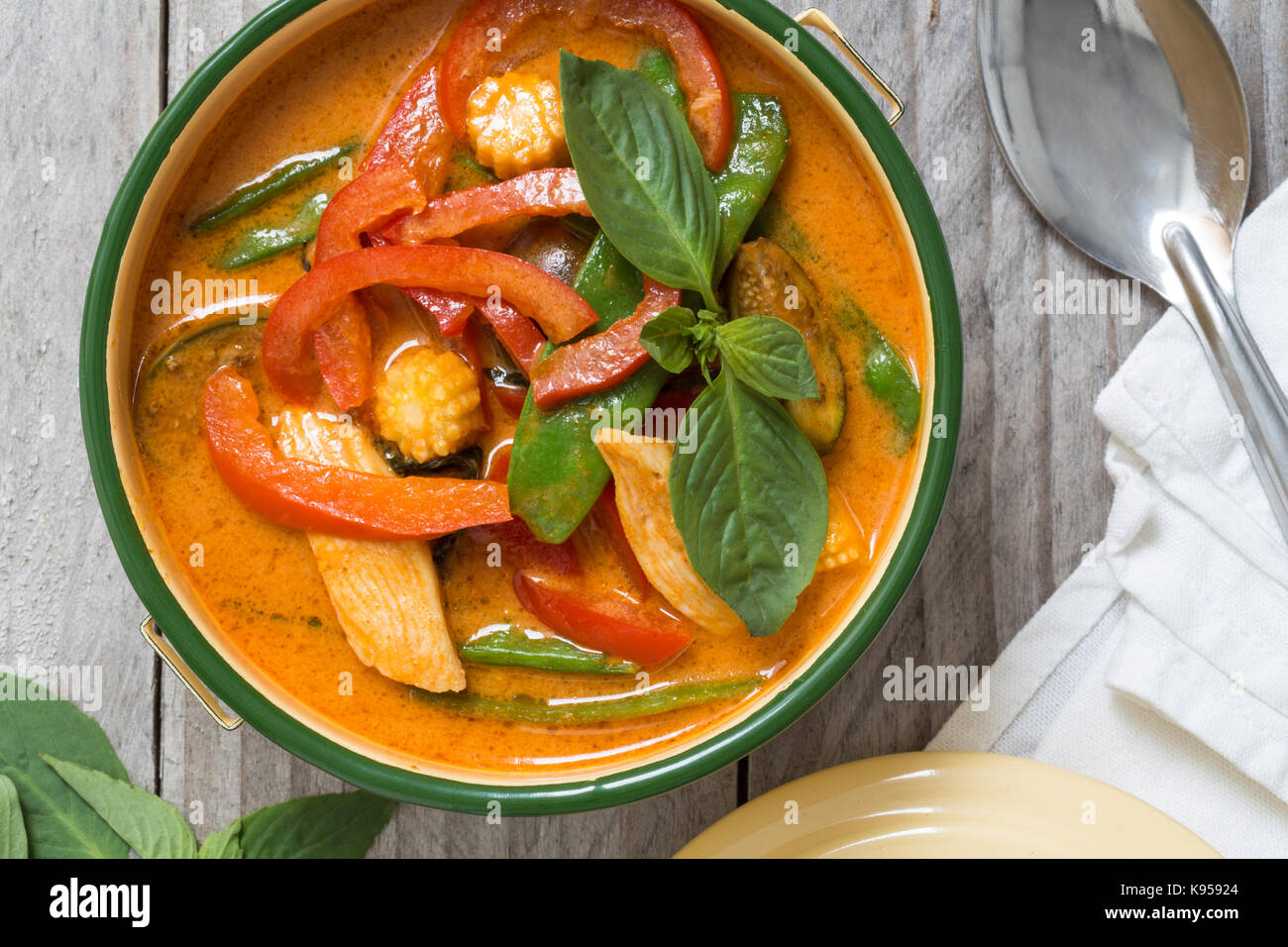 Thai table hi-res stock photography and images - Alamy