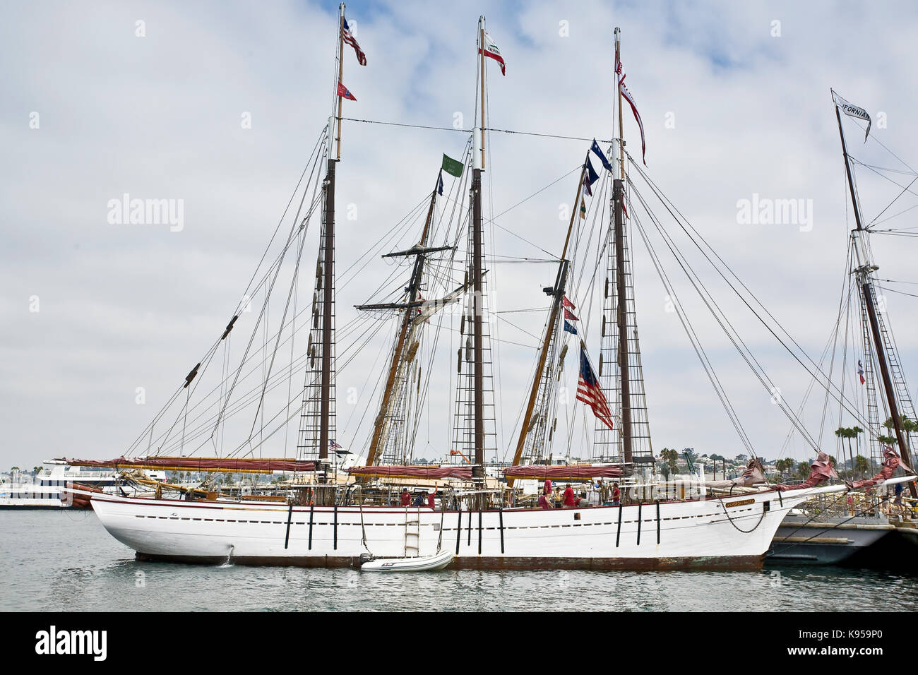 Tall Ship American Pride at the Festival of Sail in San Diego, CA US ...