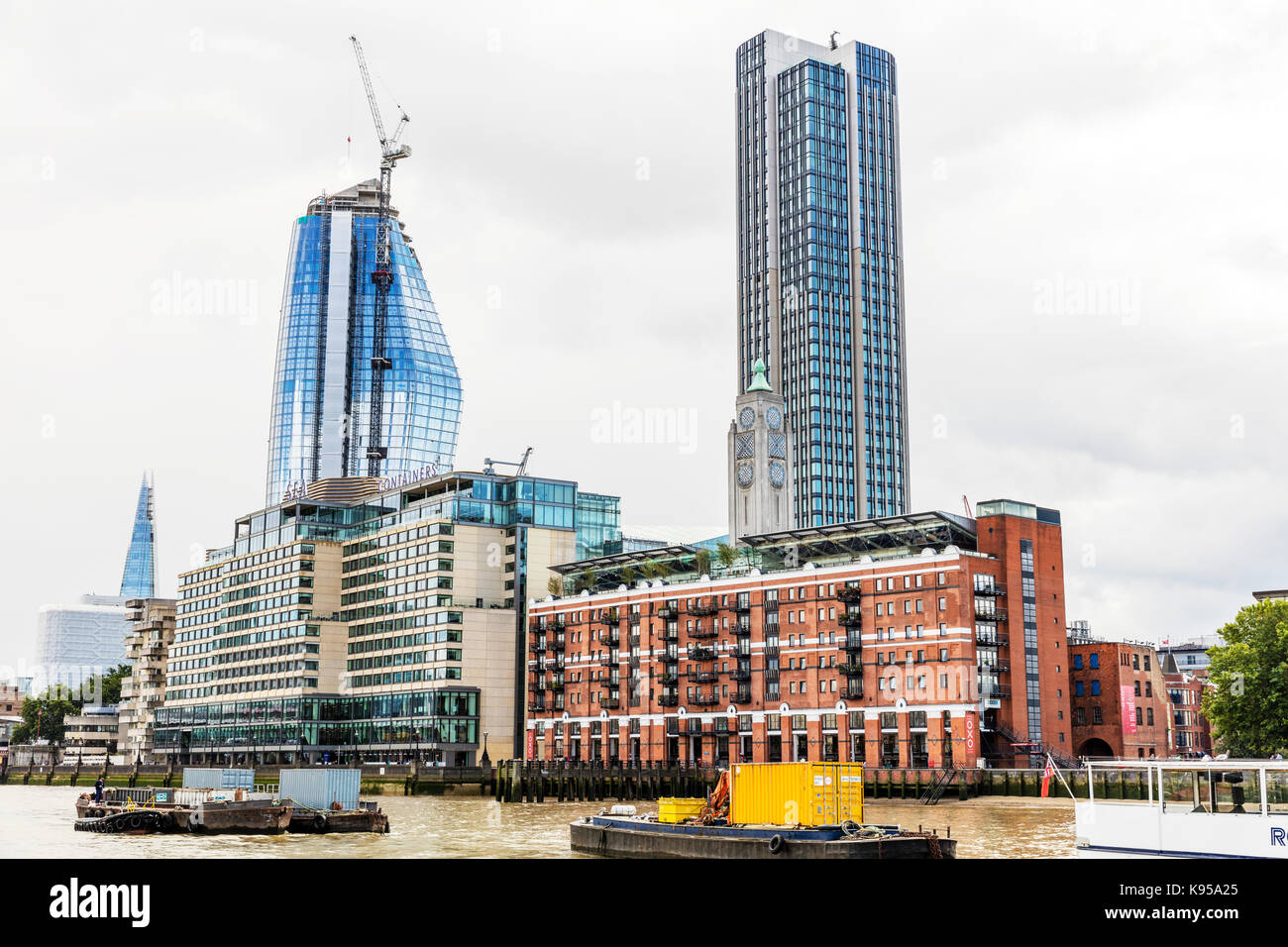 Sea Containers House, Oxo Tower Wharf and the South Bank, London, UK ...