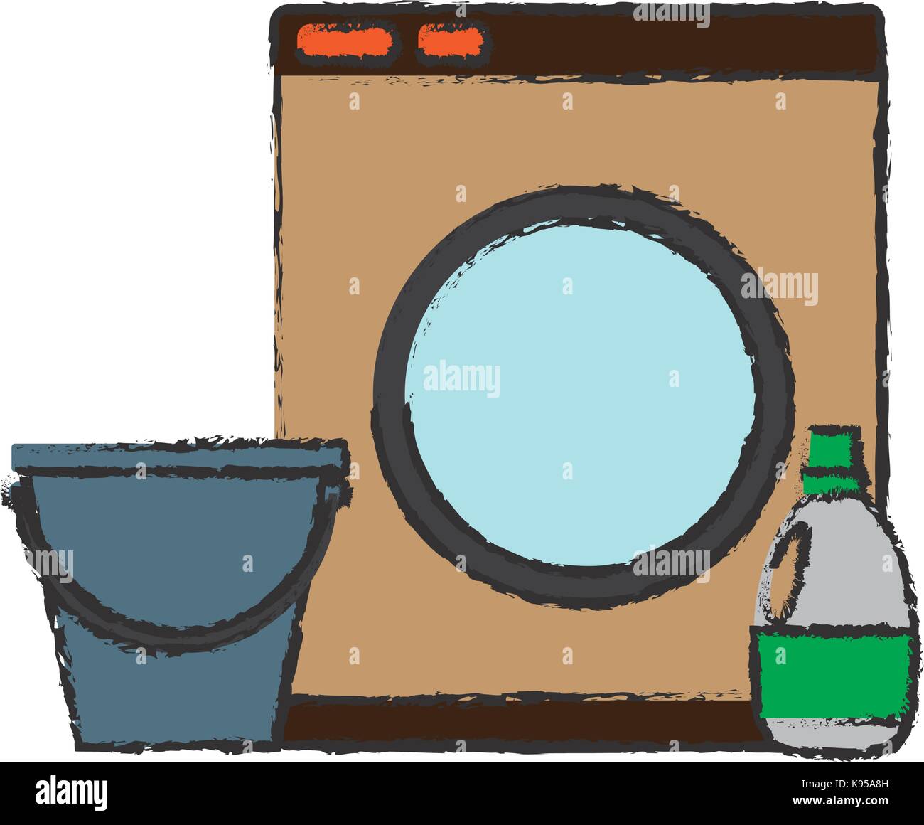 washing machine icon Stock Vector Image & Art - Alamy