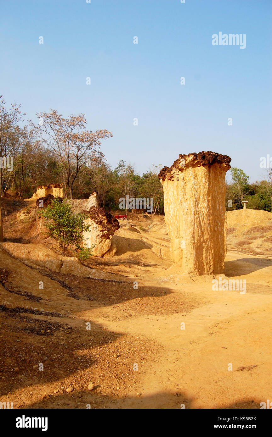 Phae Mueang Phi in Pae Mueng Pee Royal Park a beauty designed by the ...