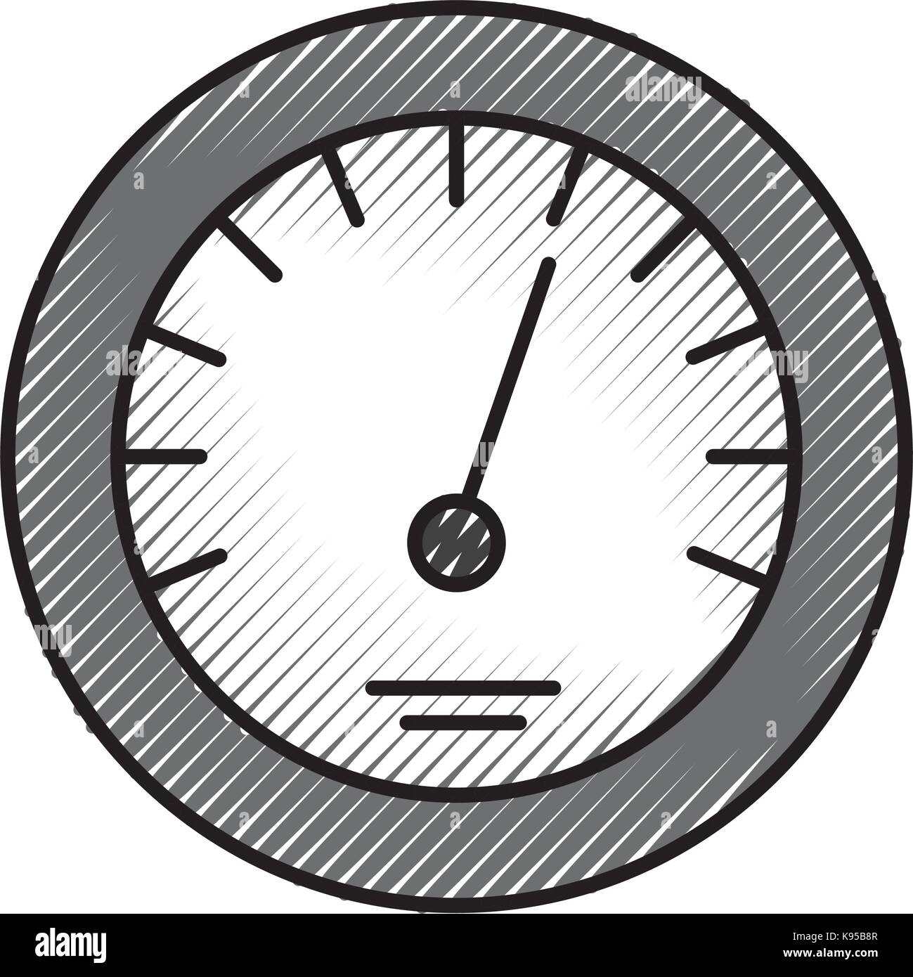 timer icon scale indicator fast growth speed Stock Vector Image & Art ...