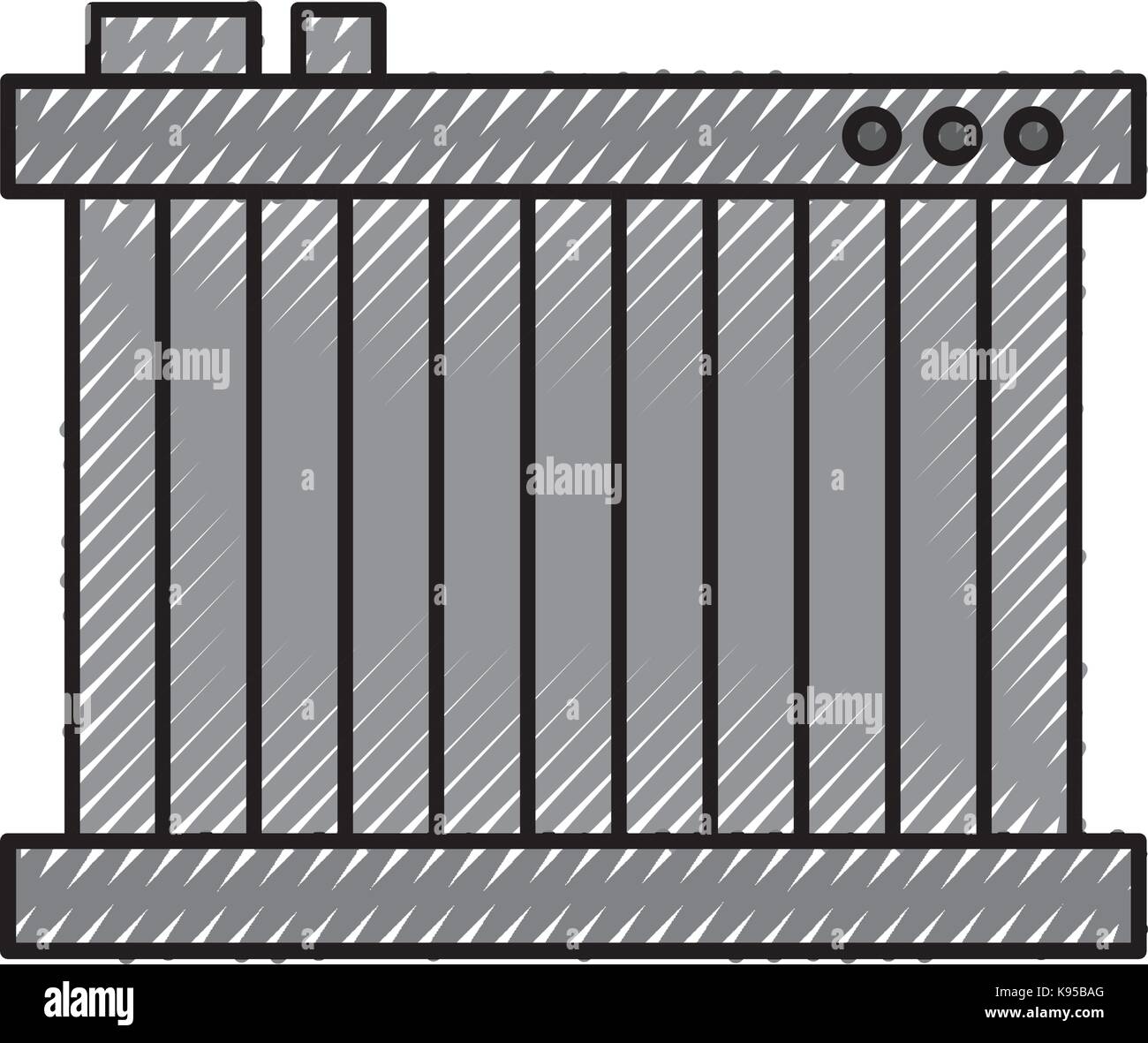 Fluid cooler Stock Vector Images - Alamy