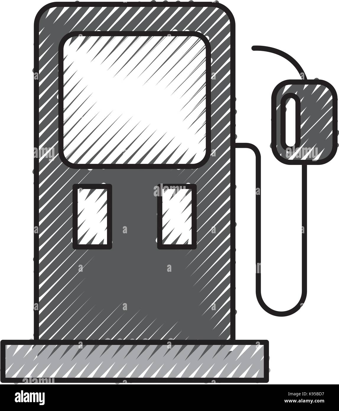 gasoline pump petrol fuel equipment design Stock Vector Image & Art - Alamy