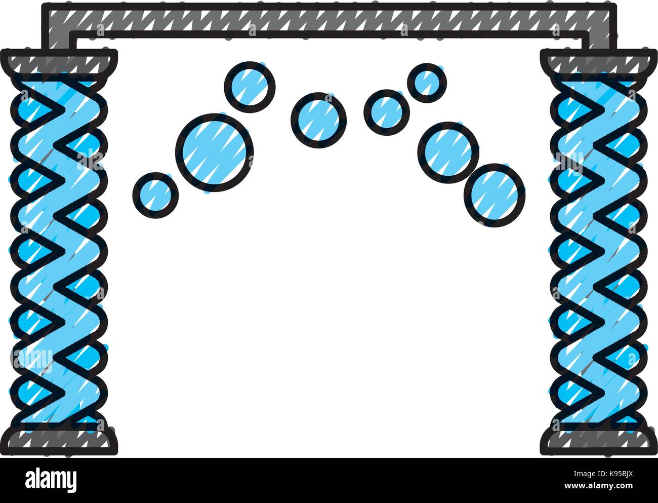 Automatic car wash equipment Stock Vector Images - Alamy