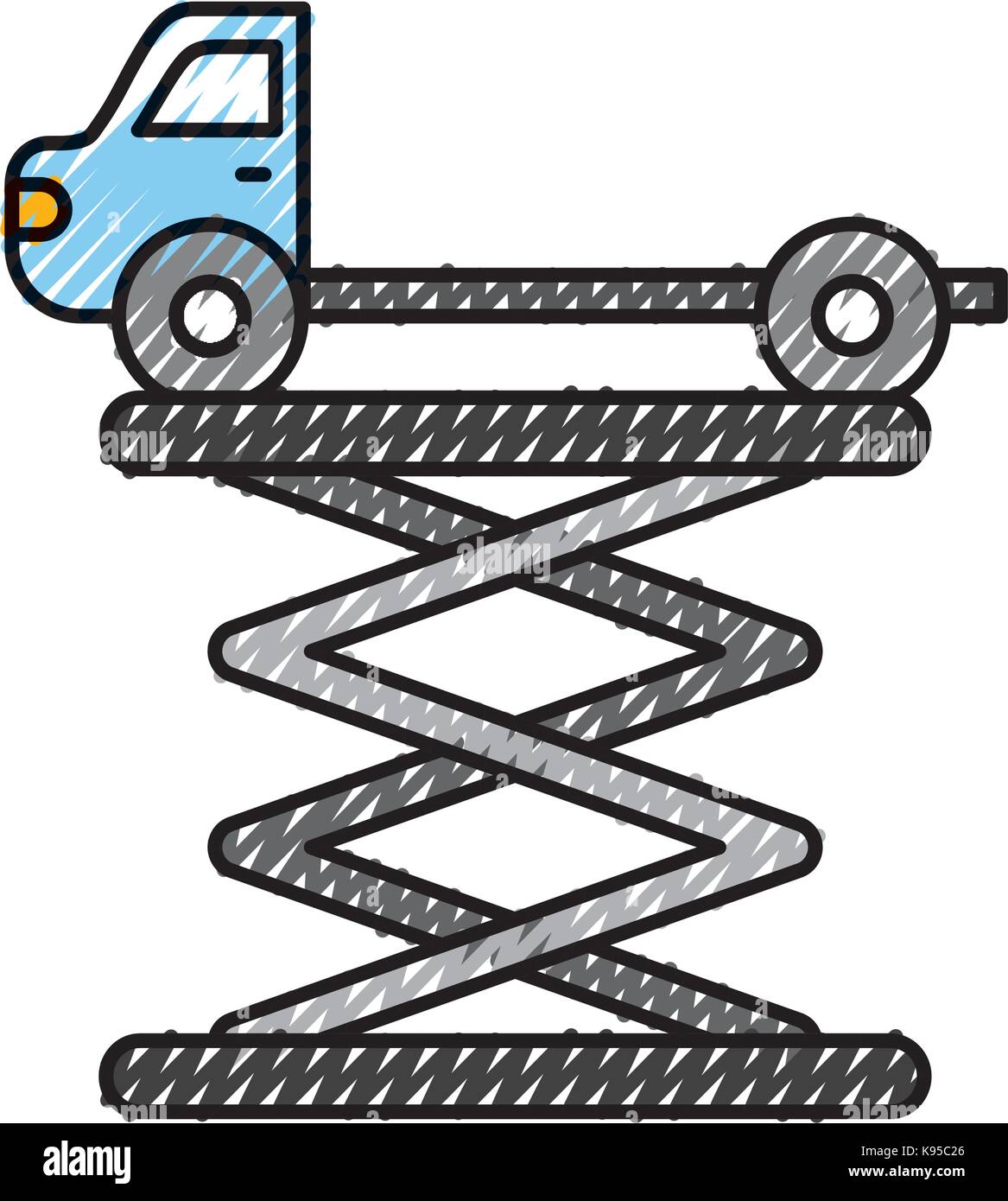 Side design platform Stock Vector Images - Alamy