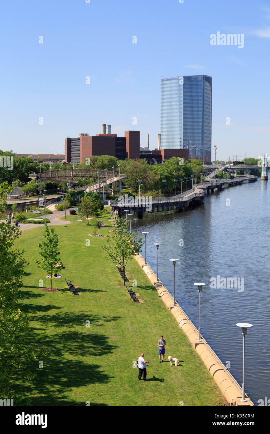 Schuylkill River Trail Park and Boardwalk, Philadelphia, Pennsylvania ...