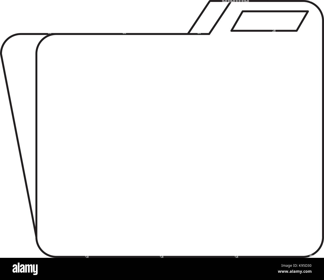 document folder icon Stock Vector Image & Art - Alamy