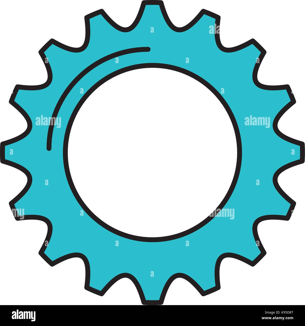 business gear team collaboration work concept Stock Vector Image & Art ...