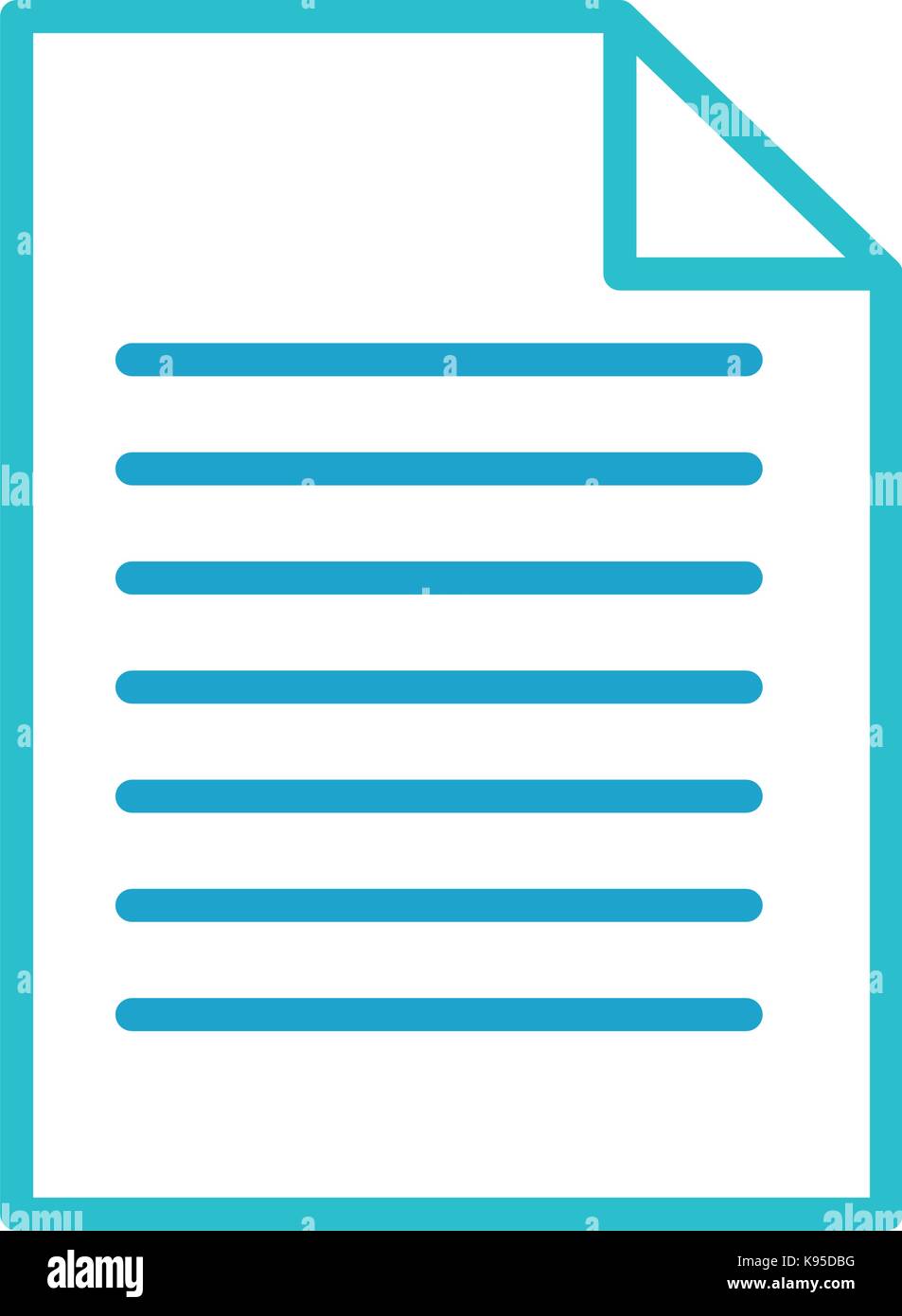 paper document business file sheet office Stock Vector Image & Art - Alamy