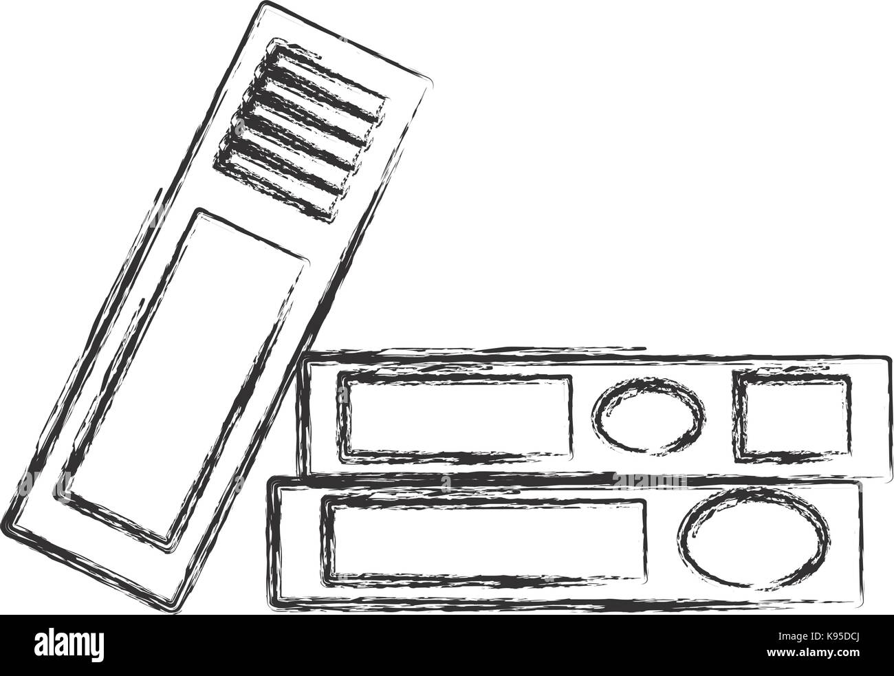 document folder icon Stock Vector Image & Art - Alamy