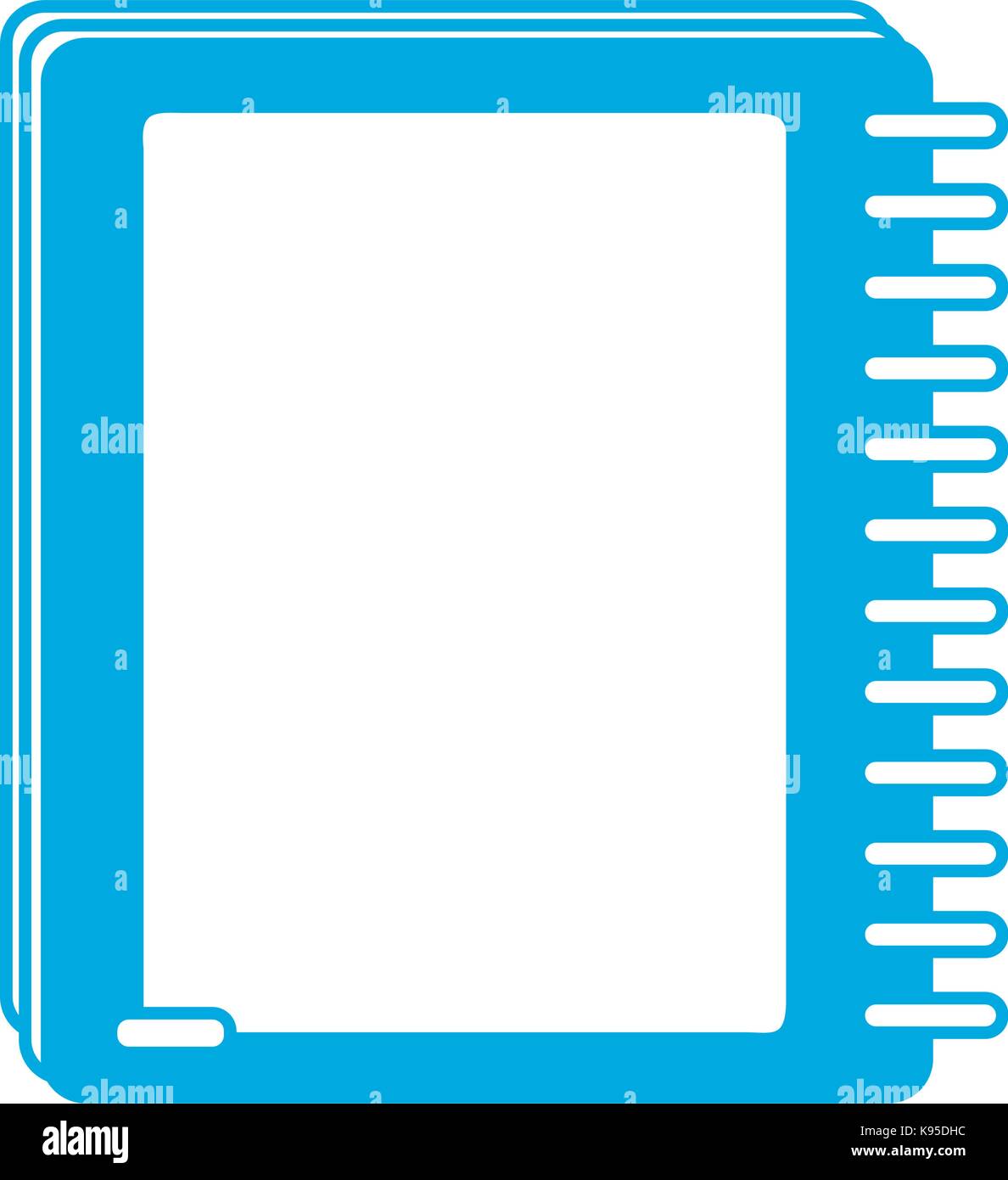 notebook icon image Stock Vector Image & Art - Alamy